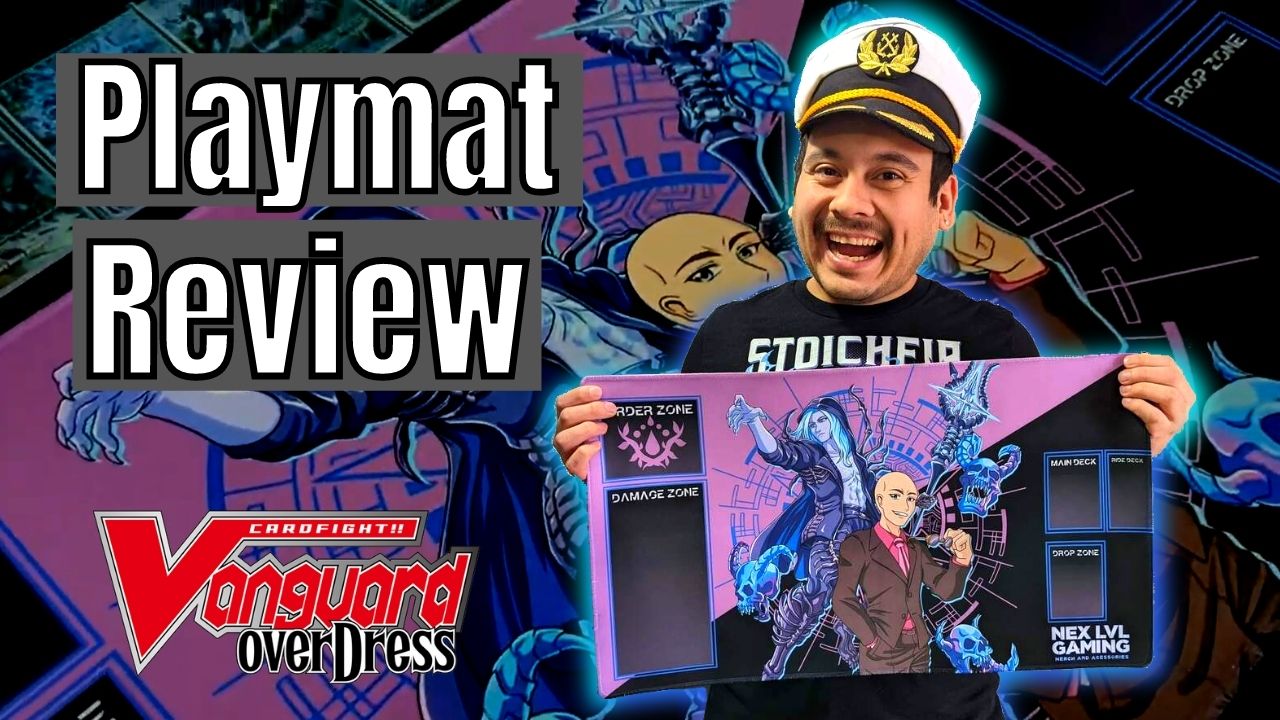 Playmat Review Nex LvL Gaming | Product Review | Cardfight Vanguard ...
